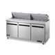 Arctic Air AST48R 48" Stainless Steel Sandwich / Salad Prep Cooler