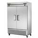 True T-49F-HC 49 Cu.Ft Two Section Stainless Reach-in Freezer