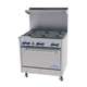 Comstock Castle F330-36 36" Commercial Gas Range W/ 36" Griddle & Oven