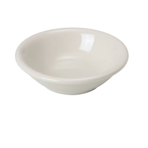 Yanco China NR-11 Normandy American White Ceramic 4.75 oz. Fruit Bowl - 3 Doz