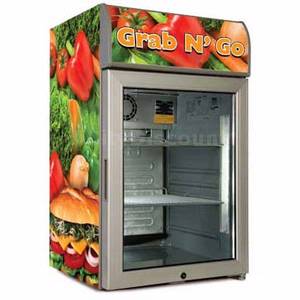 ATC Coolers CTB-100 3 Cu.Ft Single Door Counter Top Cooler W/ 2 Wire ...