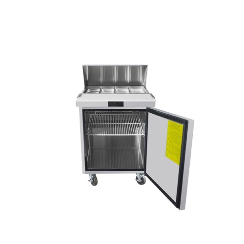Atosa MSF8301GR 27" Single Door Sandwich/Salad Prep Table