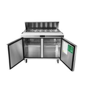 Atosa MSF8302GR 48" Double Door Sandwich/Salad Prep Table