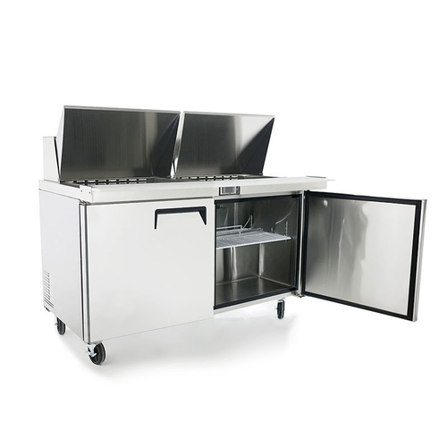 Atosa MSF8307GR 60" Double Door Sandwich/Salad Mega Top Prep Table