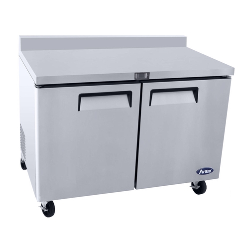 Atosa MGF8409GR 48" Two Section Reach In Worktop Refrigerator