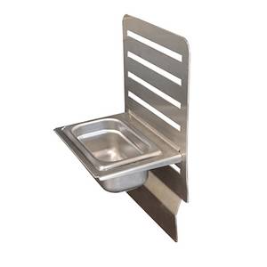 BK Resources GCP-1-9P 8-1/2" Stainless Small GrillCook Pro Upright ...
