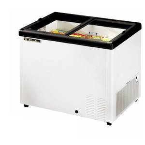 True THF-41FL 10.9 CuFt Chest Freezer w/ Glass Sliding Lid