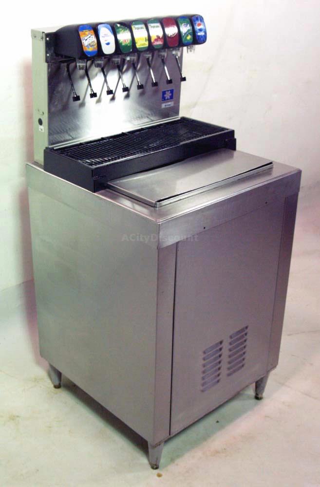 Used McCann 16-1321 Commercial 8 Head Soda Beverage Dispenser w/ Ice ...