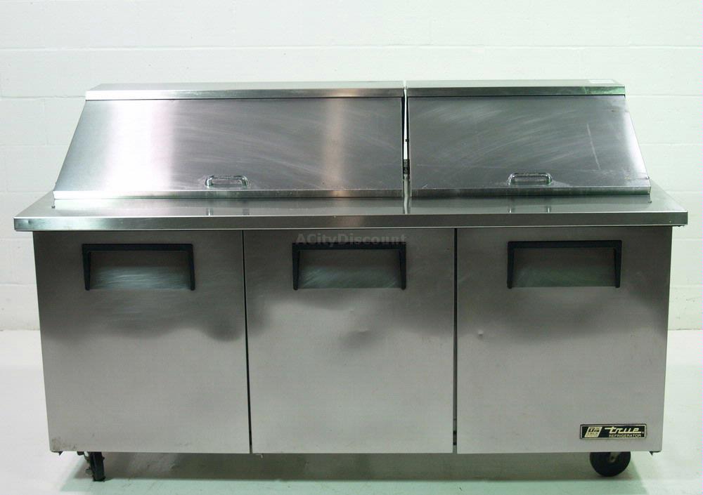 Used True TSSU-72-30M-B-ST 19 Cu.Ft Commercial Deli Sandwich Salad Food ...