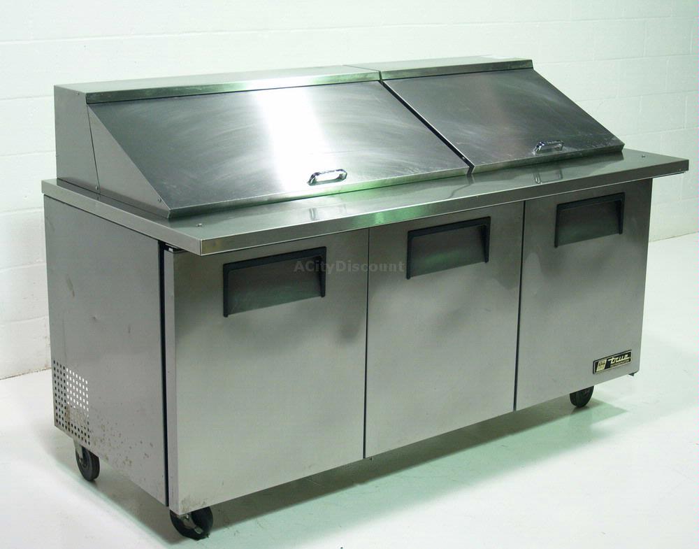 Used True TSSU-72-30M-B-ST 19 Cu.Ft Commercial Deli Sandwich Salad Food ...