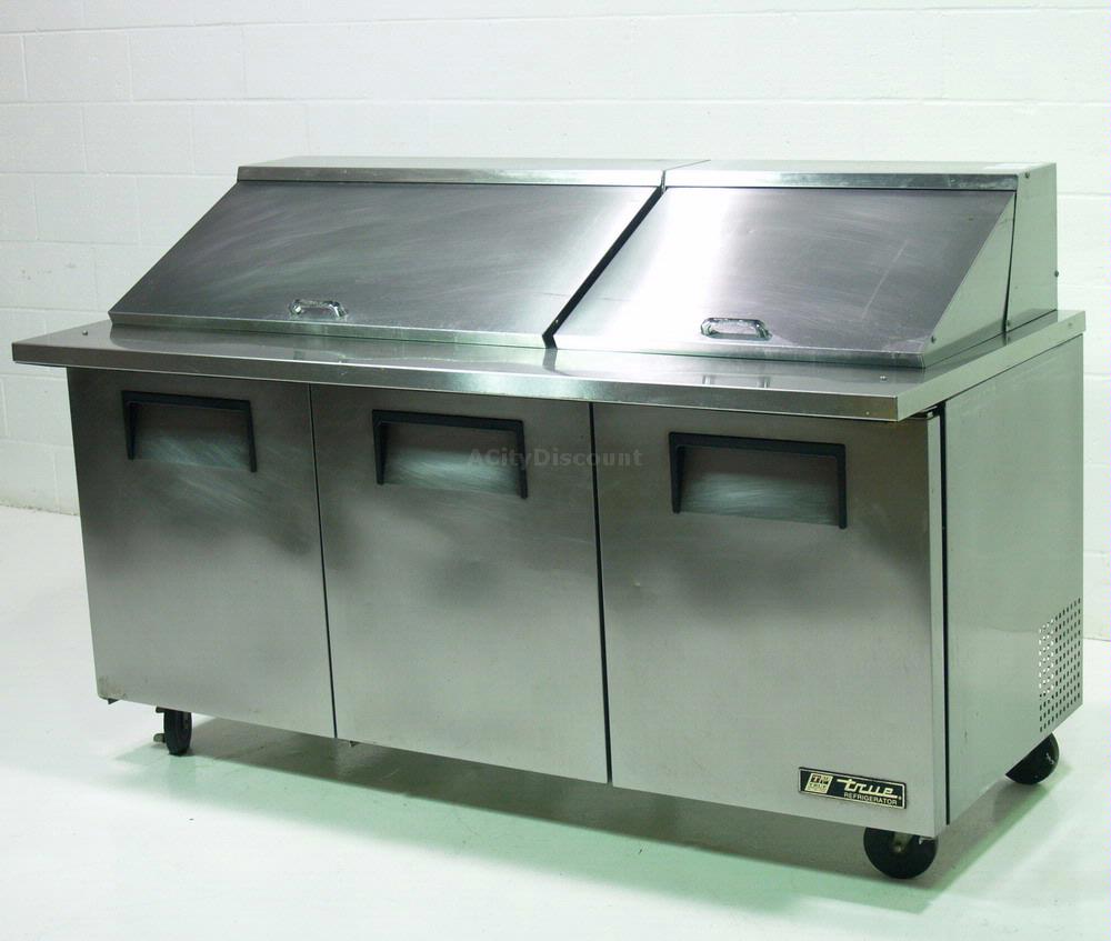 Used True TSSU-72-30M-B-ST 19 Cu.Ft Commercial Deli Sandwich Salad Food ...