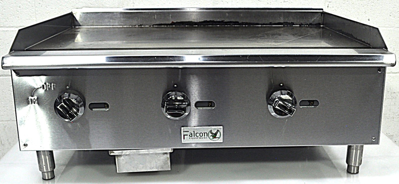 Used Falcon Food Service AEG-36 36" Manual Gas Countertop Griddle | SKU ...
