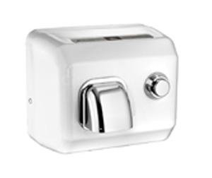 American Dryer DR10N DR Series Push Button Hand Dryer White Enamel 110 ...