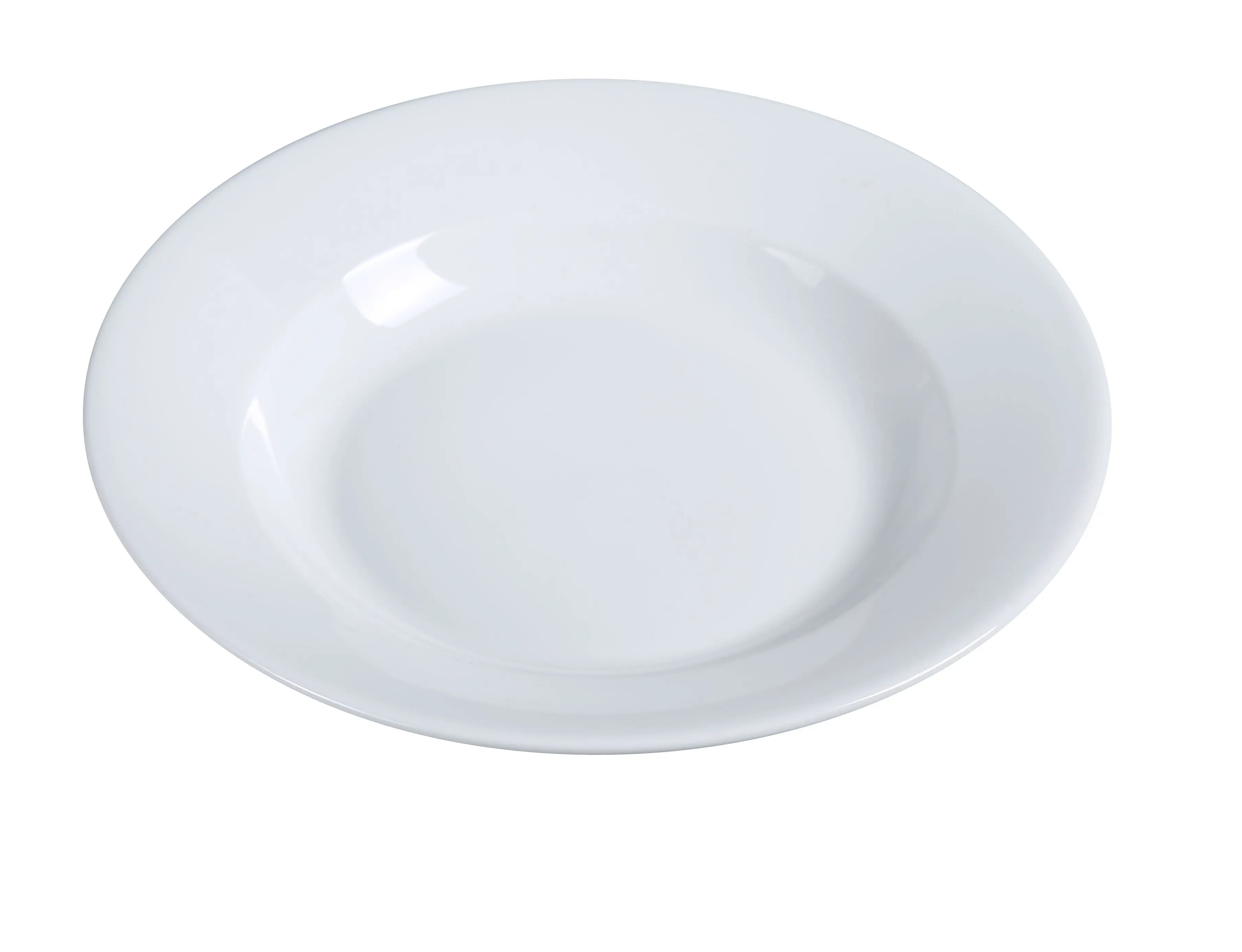 Yanco China AC-105 Abco Super White Porcelain 18 oz. Pasta Bowl - 1 Doz
