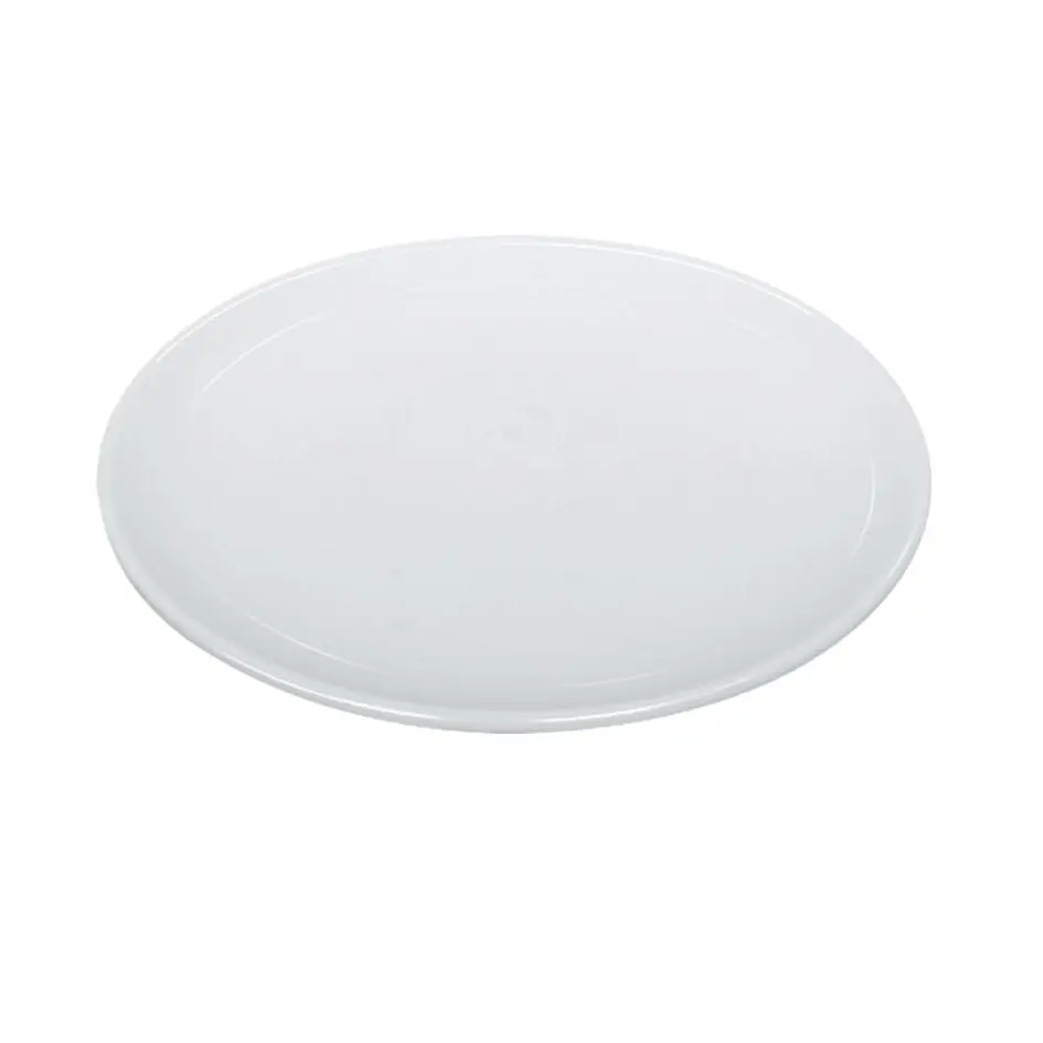Yanco China AC-16-C Abco Super White Porcelain 16" dia. Coupe Plate - 1 Doz
