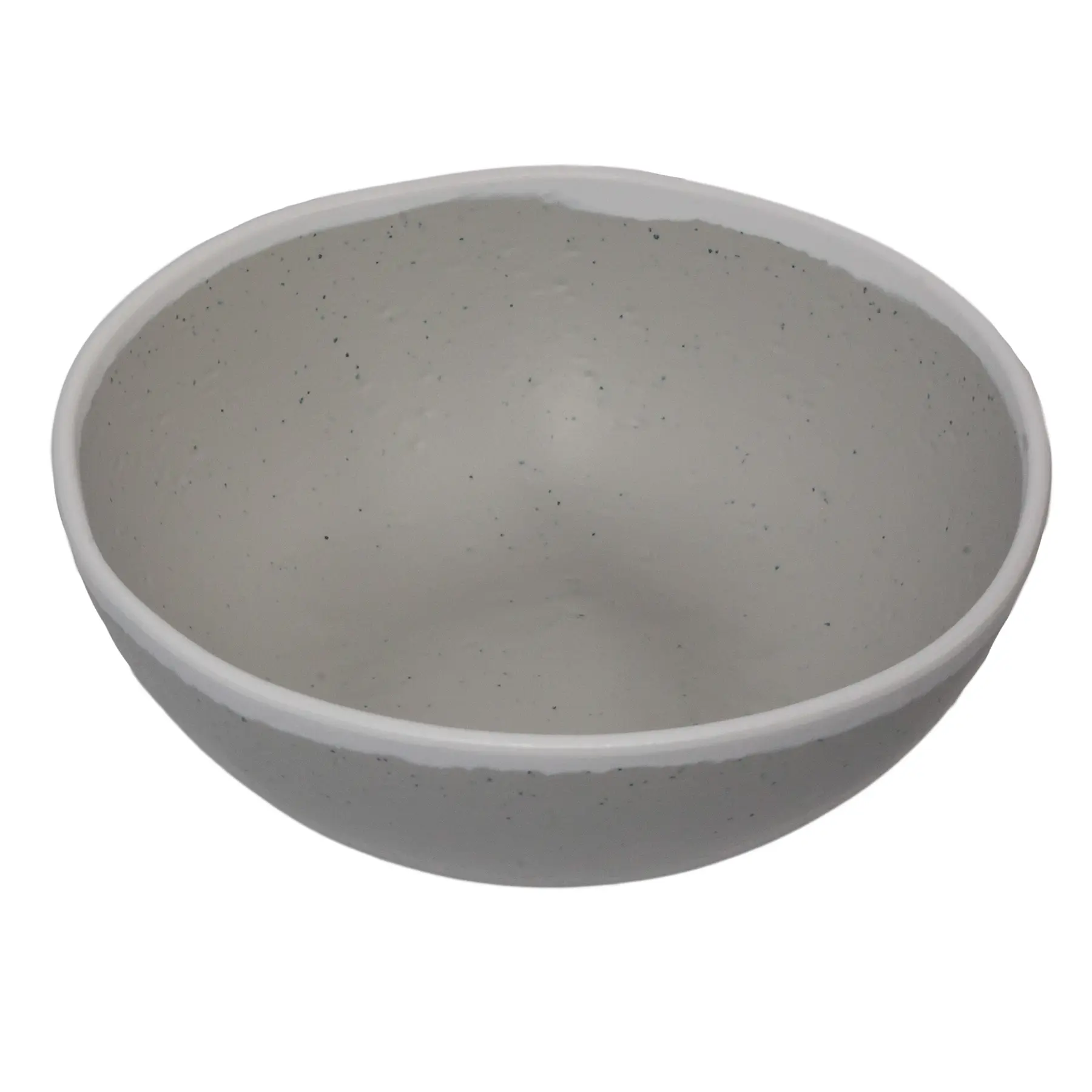 GET B-305-DVG Pottery Market Dove Gray Melamine 1.5 qt. Entrée Bowl- 1 Doz