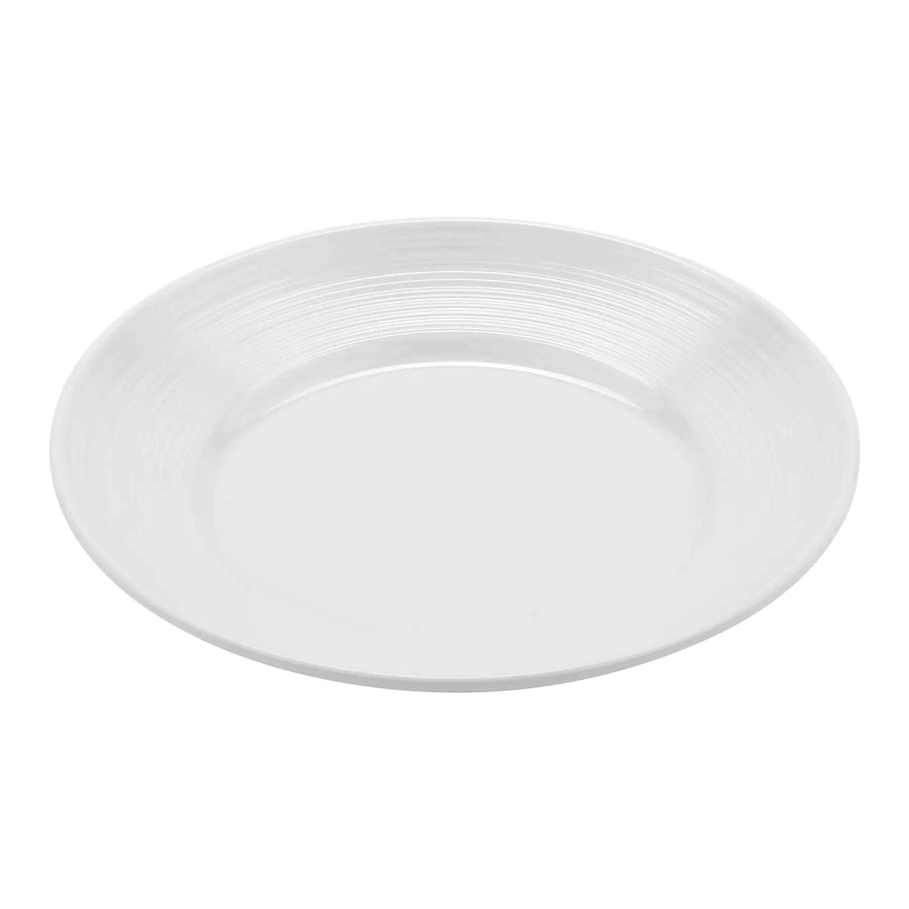 GET B-32-MN-W Minski White Melamine 1 qt. 10.5" dia. Textured Rim Bowl