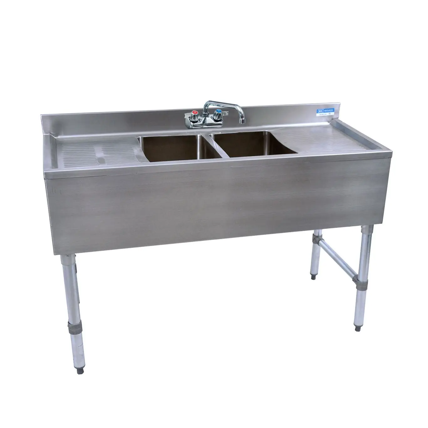 BK Resources UB4-18-248TS 48"Wx18-1/4"D Stainless Steel Slimline ...