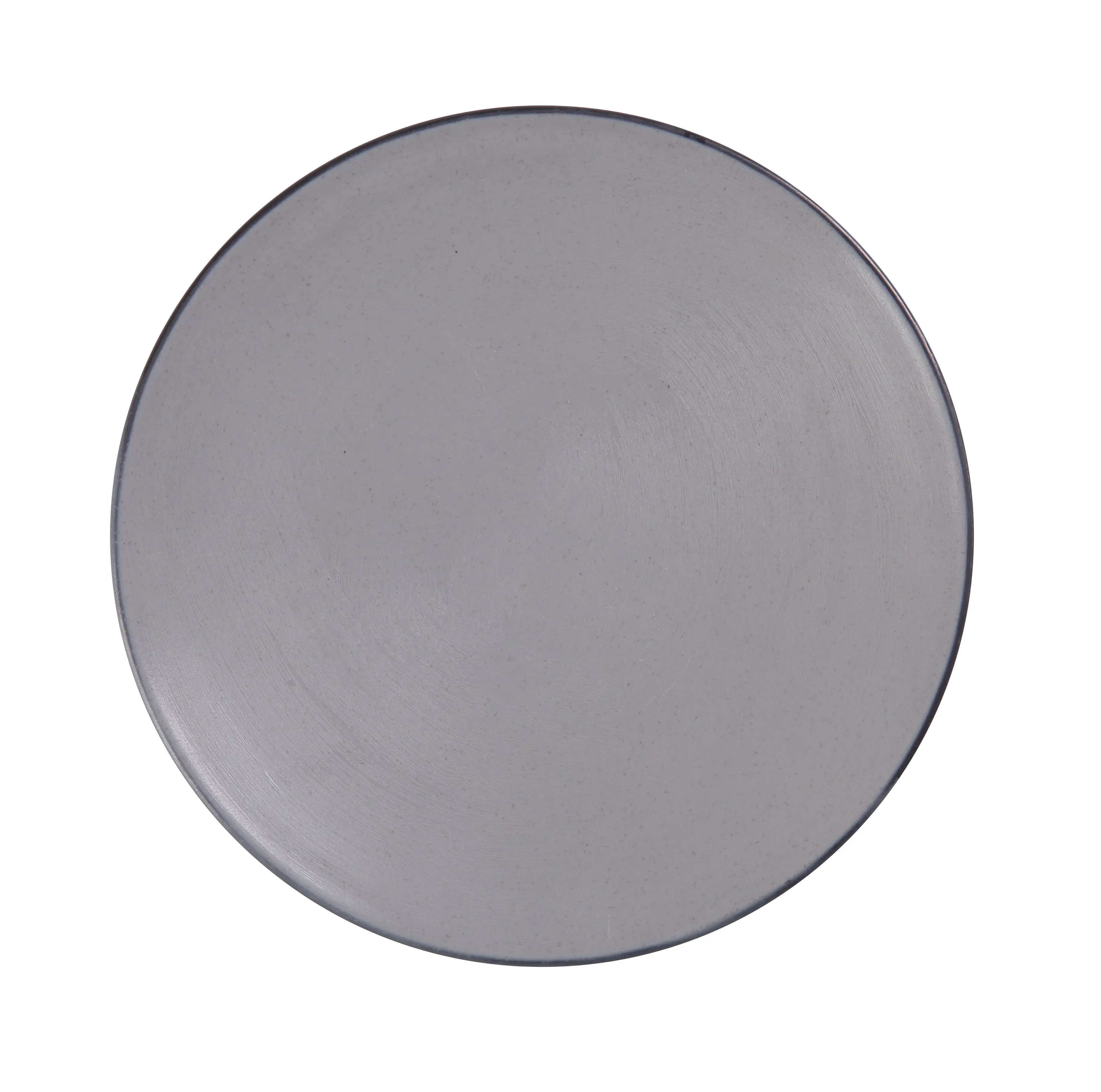 Yanco China BM-109 Birmingham Two-Tone Melamine 8.5" dia. Plate - 3 Doz