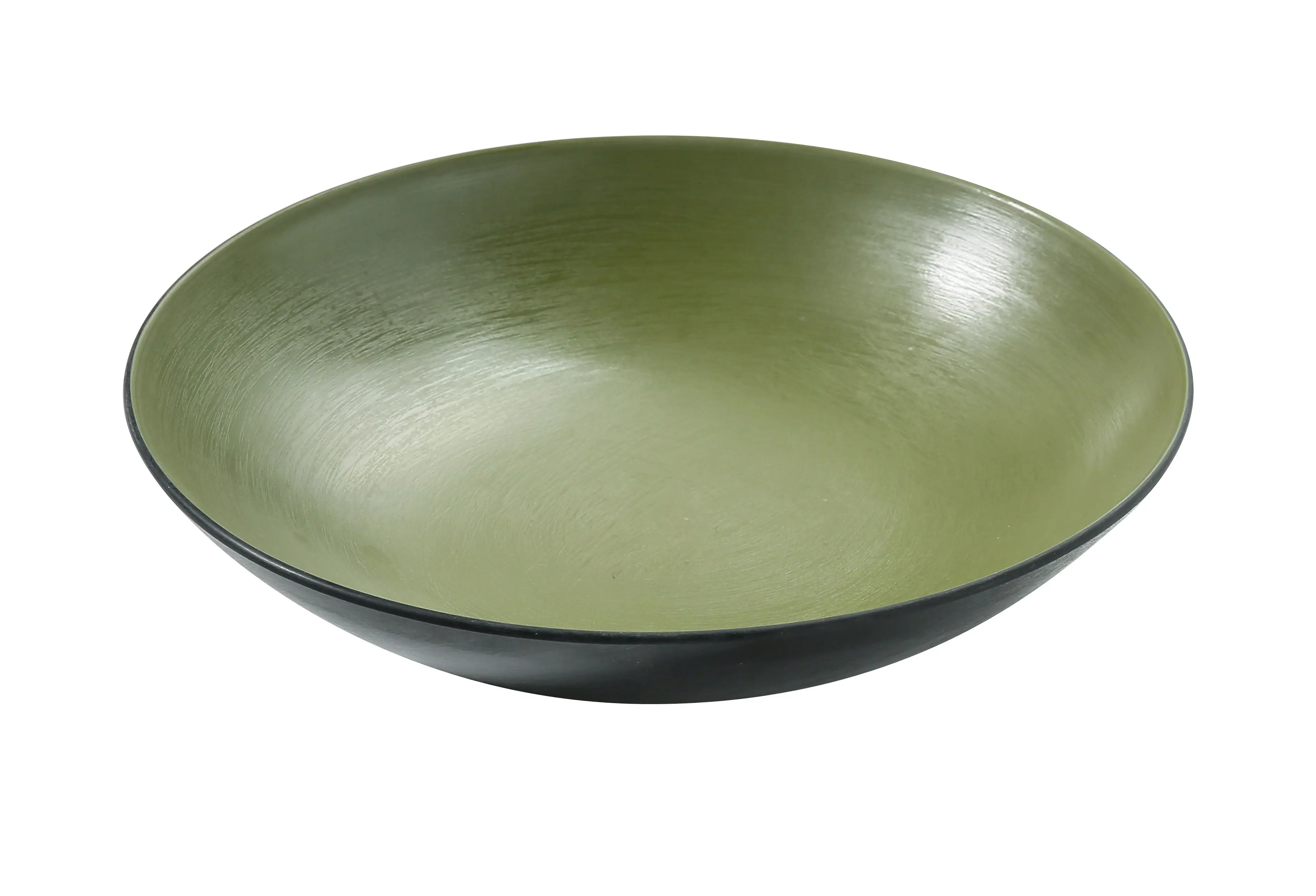 Yanco China BM-309GR Birmingham Green & Gray Melamine 30 oz. Pasta Bowl ...