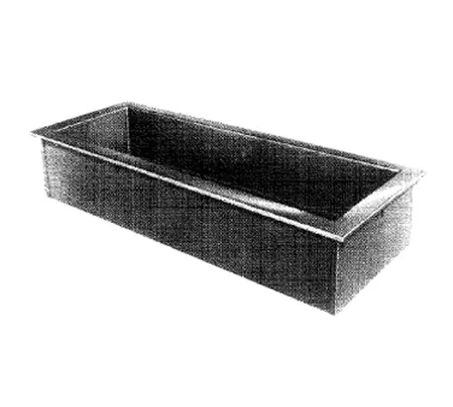 Delfield N8046N 47" Drop-In Narrow Ice Cooled Cold Pan With 1" Drain