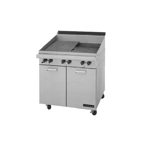 Garland M17BT Master Series Heavy Duty Gas Charbroiler Range17"
