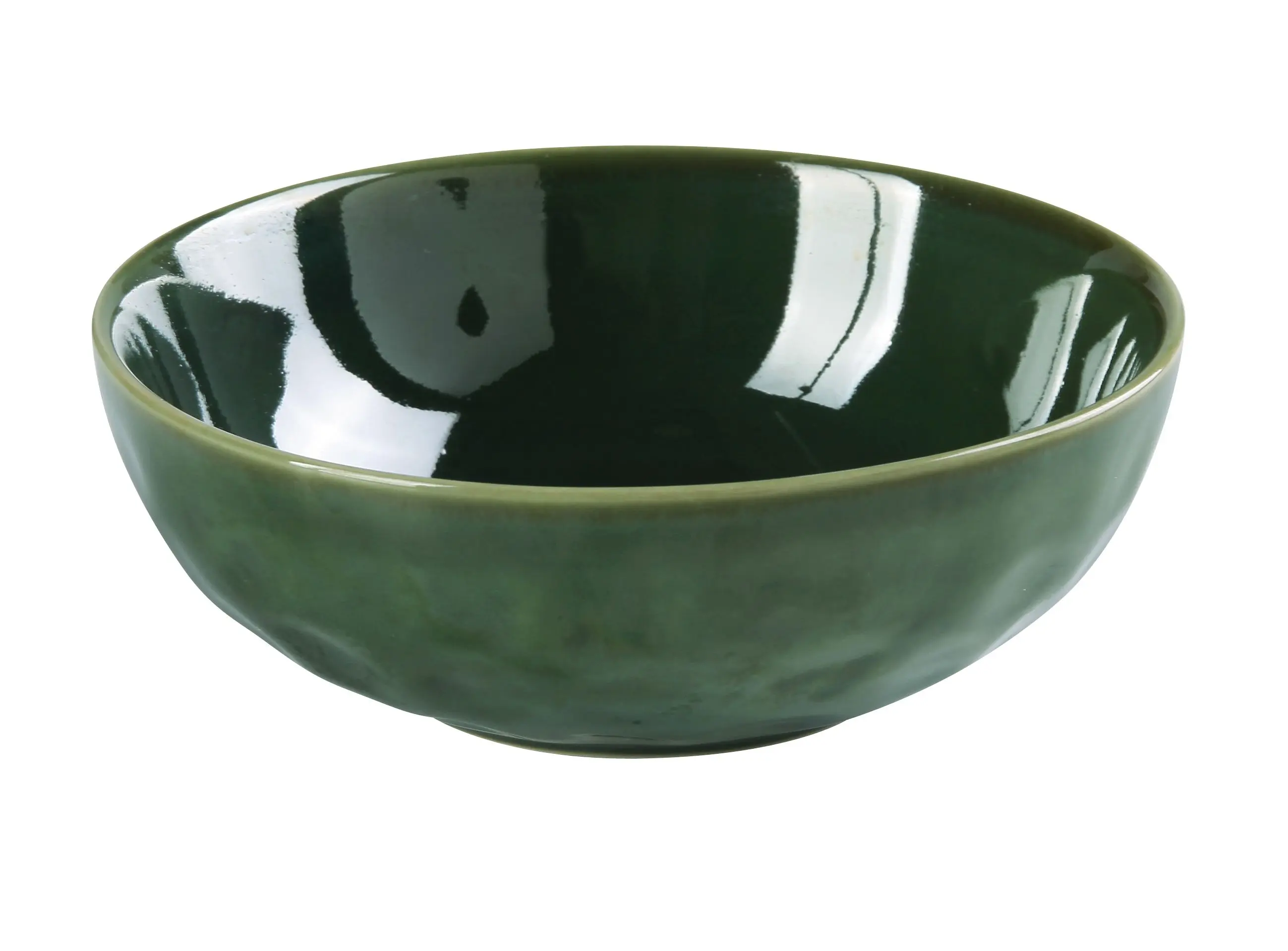 Yanco China GG-807 Green Gem Porcelain 28 oz. Deep Salad Bowl - 2 Doz