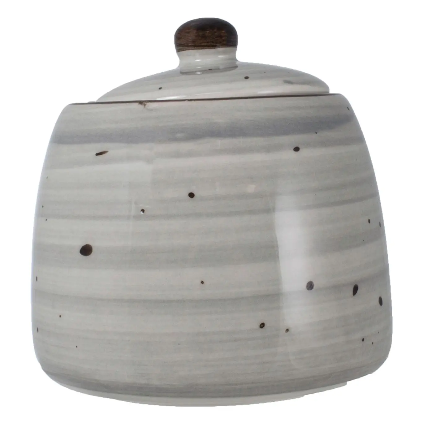 International Tableware, Inc RT-61-ST Rotana Stone 8 oz Ceramic Sugar ...
