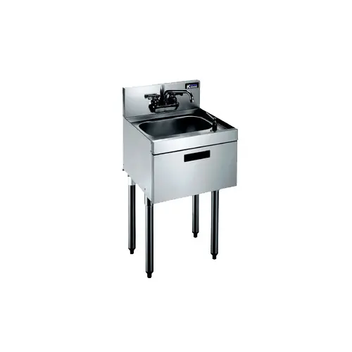 Krowne Metal KR24-18ST Royal 1800 Series 18"W Underbar Hand Sink | eBay