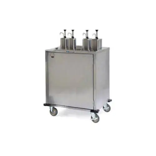 Lakeside 70220 33"Wx27-1/2"Dx47"H EZ SERVE 4 Pump Condiment Cart