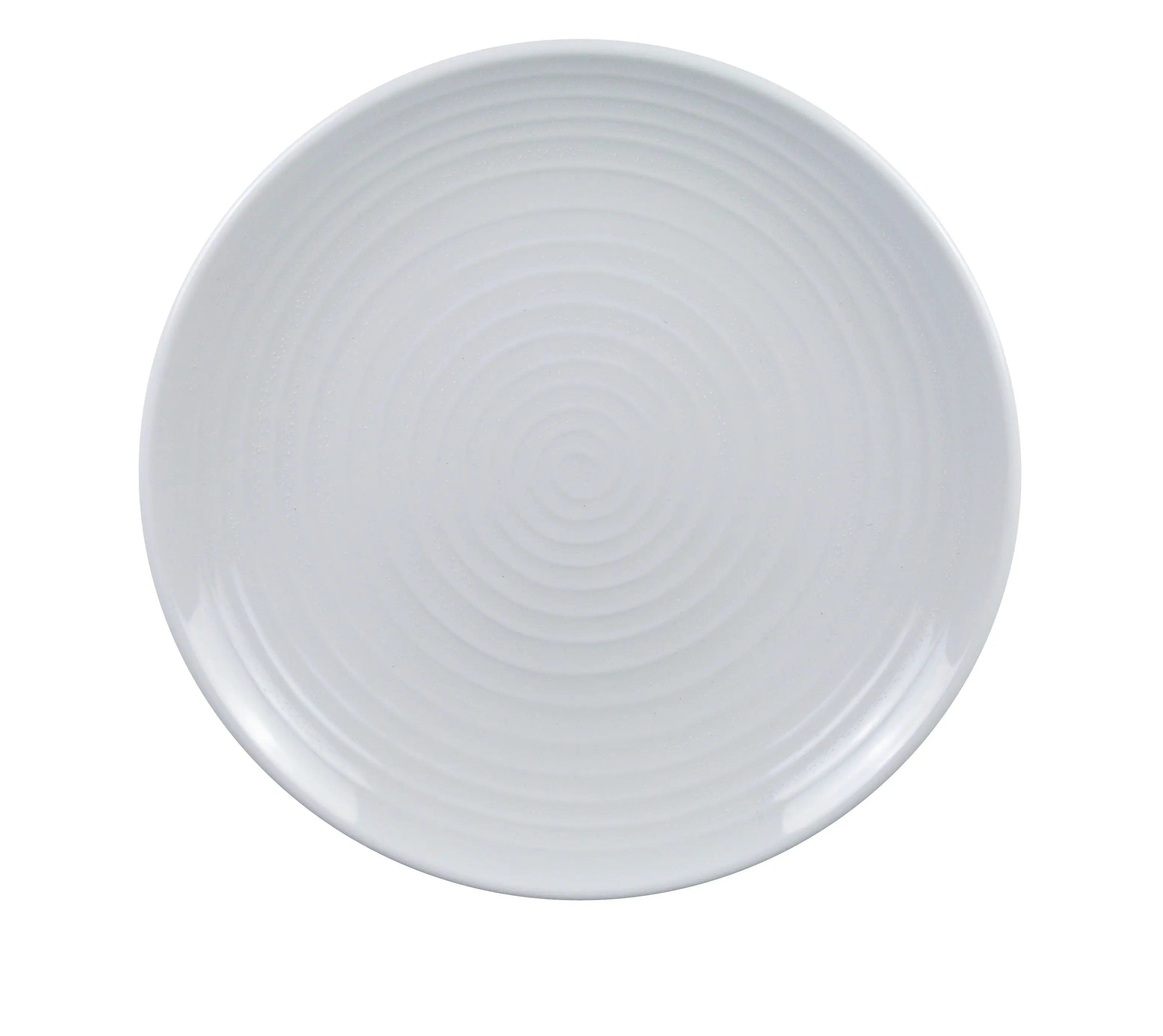 Yanco China MD-111 Milando White Melamine 10.5" dia. Plate - 2 Doz