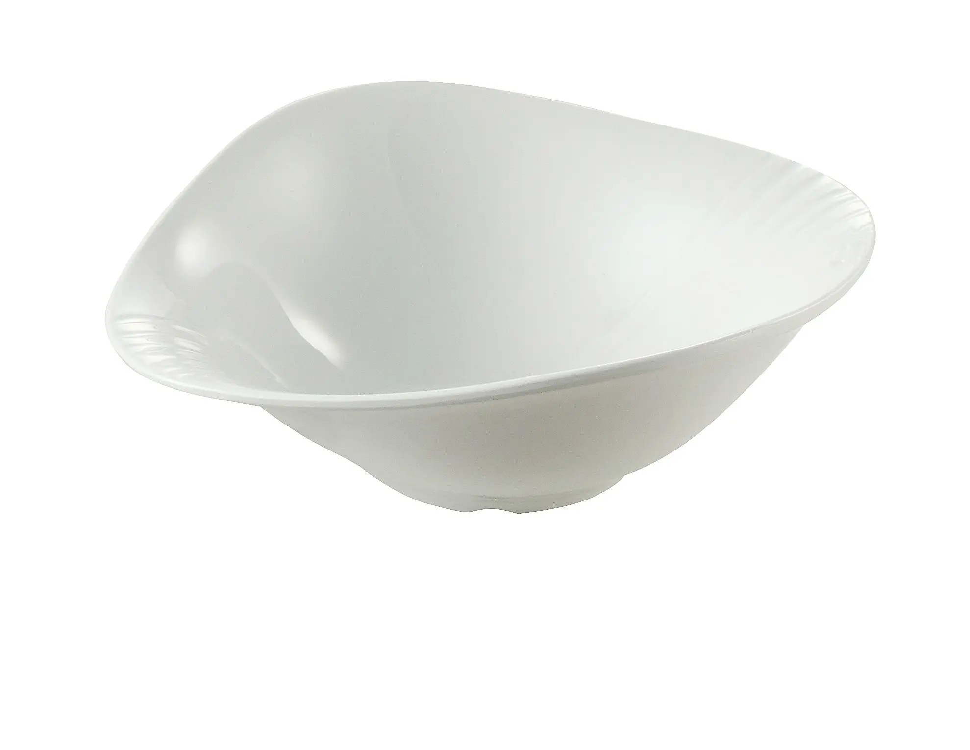 Yanco China MD-914 Milando White Melamine 120 oz. 14" x 11.75 ...