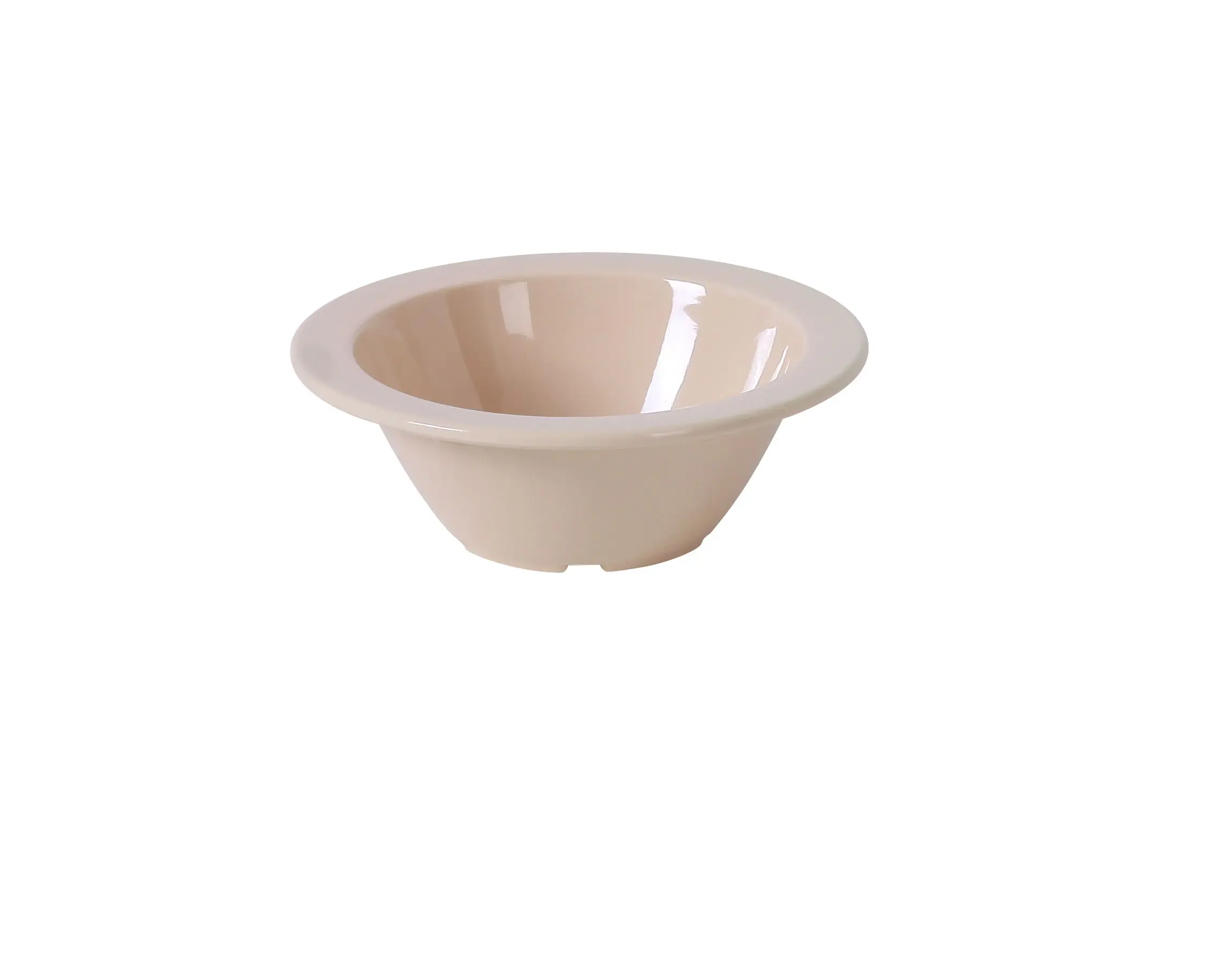 Yanco China NS-304T Nessico Tan Melamine 5 oz. 4.75" dia. Fruit Bowl ...