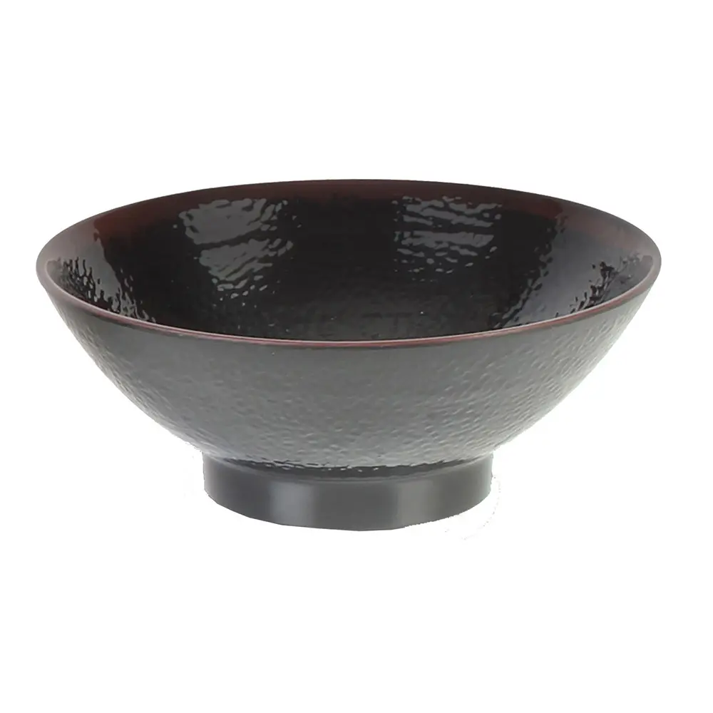 Thunder Group 5770TM 24 oz Tenmoku Pattern Melamine Soup Bowl - 1 Doz