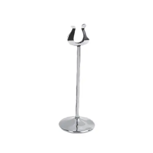Thunder Group SLMH008 8" Tall Stainless Steel Harp Style Table Card ...