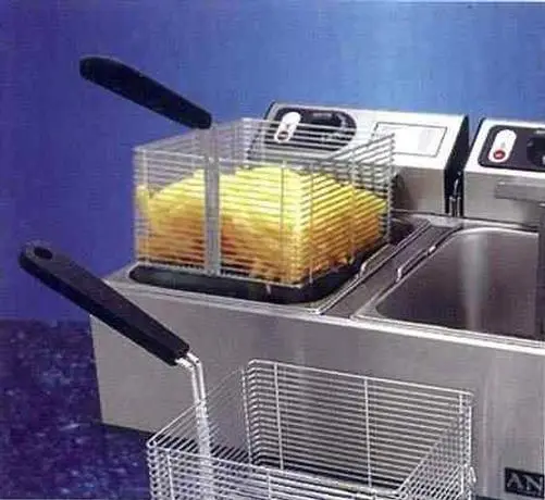 Anvil America FFA8020 Anvil Double Counter Top Electric Fryer 220V