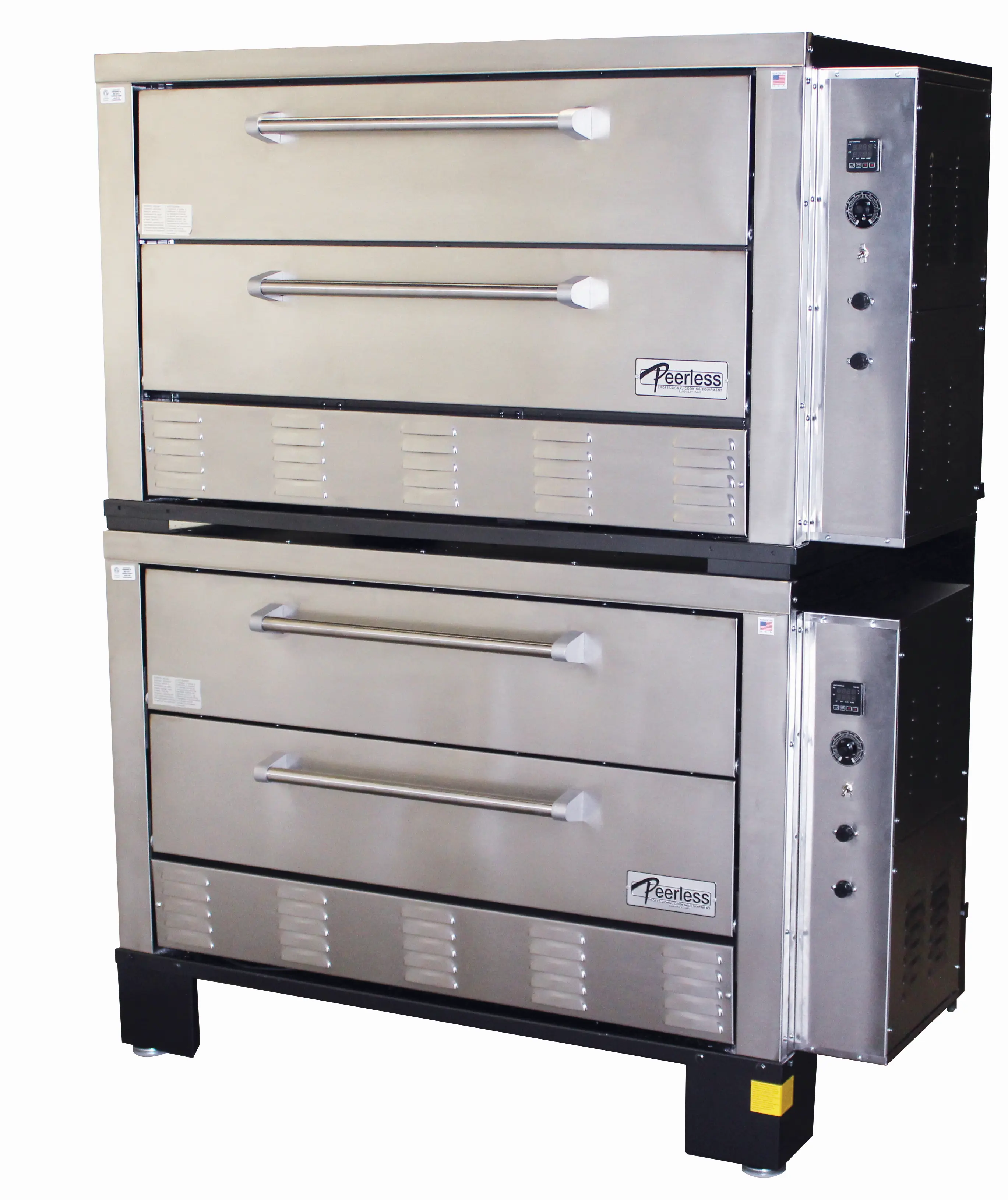 Peerless Ovens CE62P 4 Door Electric Pizza Oven FOUR 42x32x1 Hearth Decks
