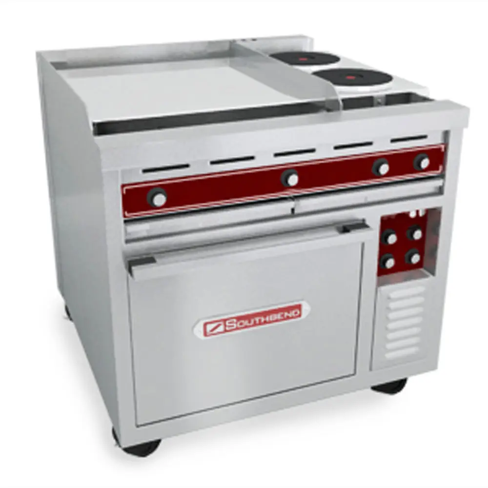 Southbend SE36D-TTT 36" Electric Restaurant Griddle Range with Standard ...