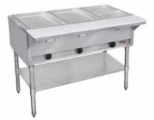 APW Wyott GST-5S 5 Well Gas Hot Food Steam Table Stainless Legs ...