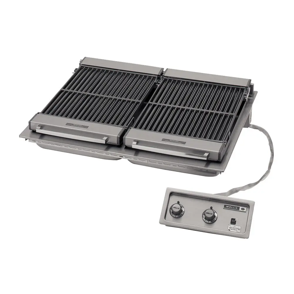 Wells B-506 Built-In 32" x 20" Electric Charbroiler | ACityDiscount