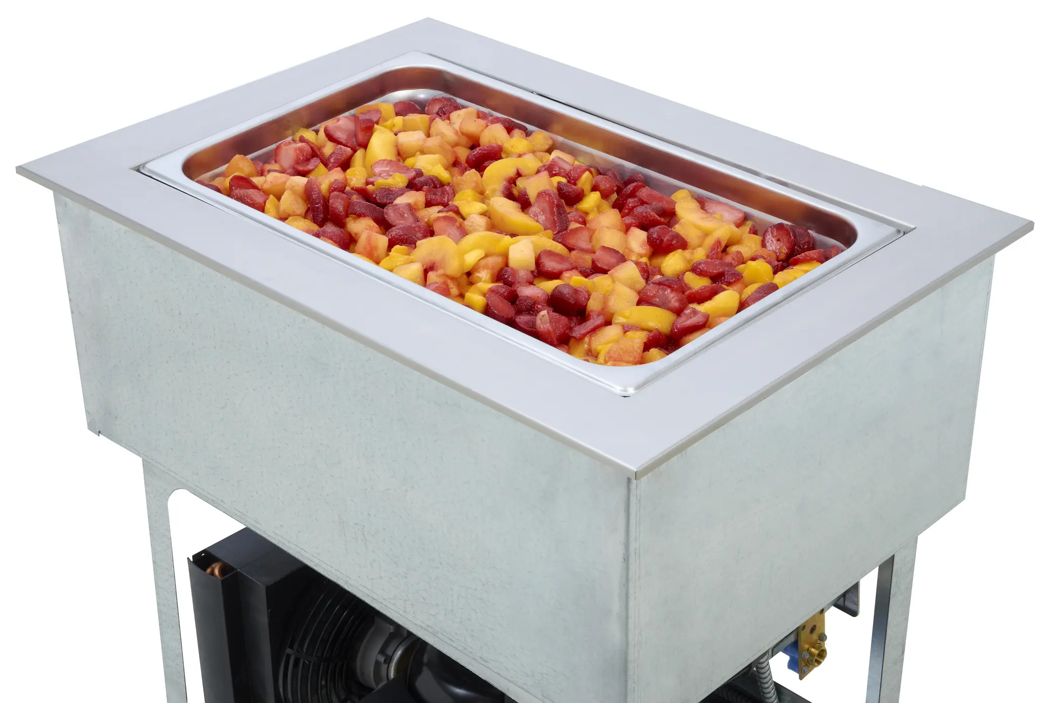 Wells RCP-300 Built-In Three - 12" x 20" Bay Refrigerated Cold Food Well