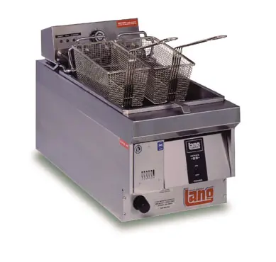 Lang 130F 28 lb. Fat Capacity Countertop Electric Deep Fryer | SUB