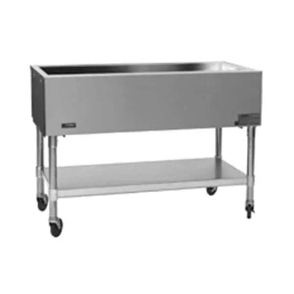 Eagle Group PCP-5 81.5" Ice Cooled Mobile Cold Well w/ Galvanized Shelf ...