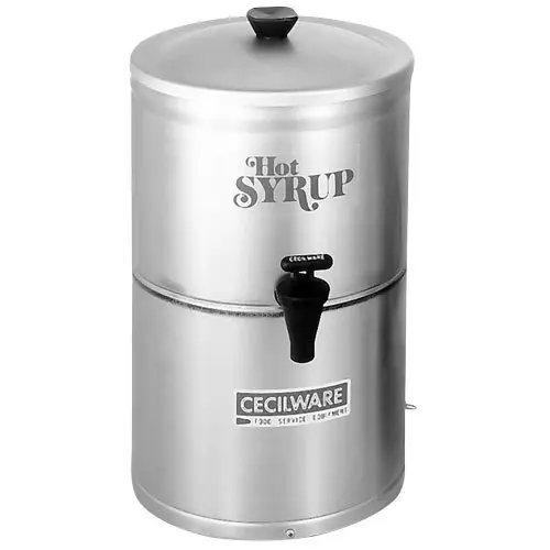 Grindmaster-Cecilware SD2 Stainless Steel Syrup Warmer / Dispenser - 2 ...