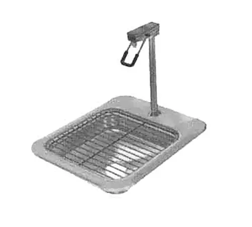 Advance Tabco DI-1-9 12" Drop-In Glass Filler Station w/ Drain Pan
