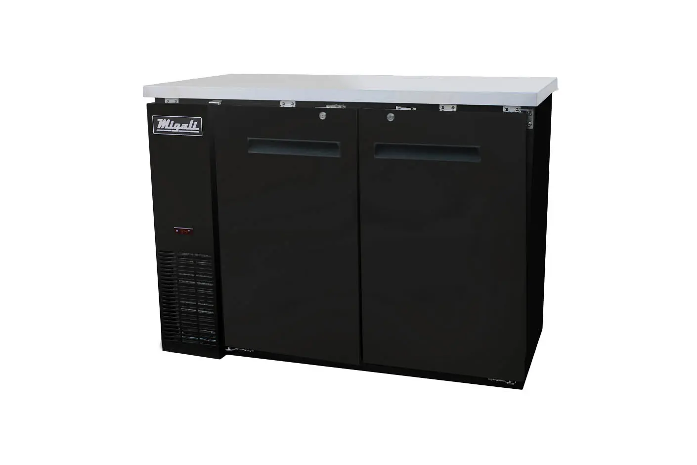 Migali C-BB60-HC Migali 60" 2 Solid Door Back Bar Cooler