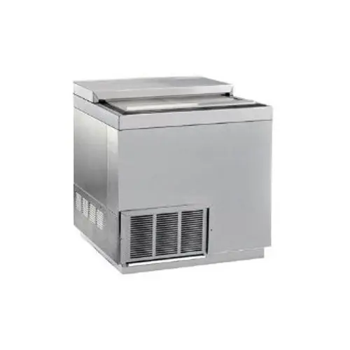 Krowne BC36-SS 36" S/s Flat Top Bottle Cooler w/ (8) Cases/12oz Bottle ...
