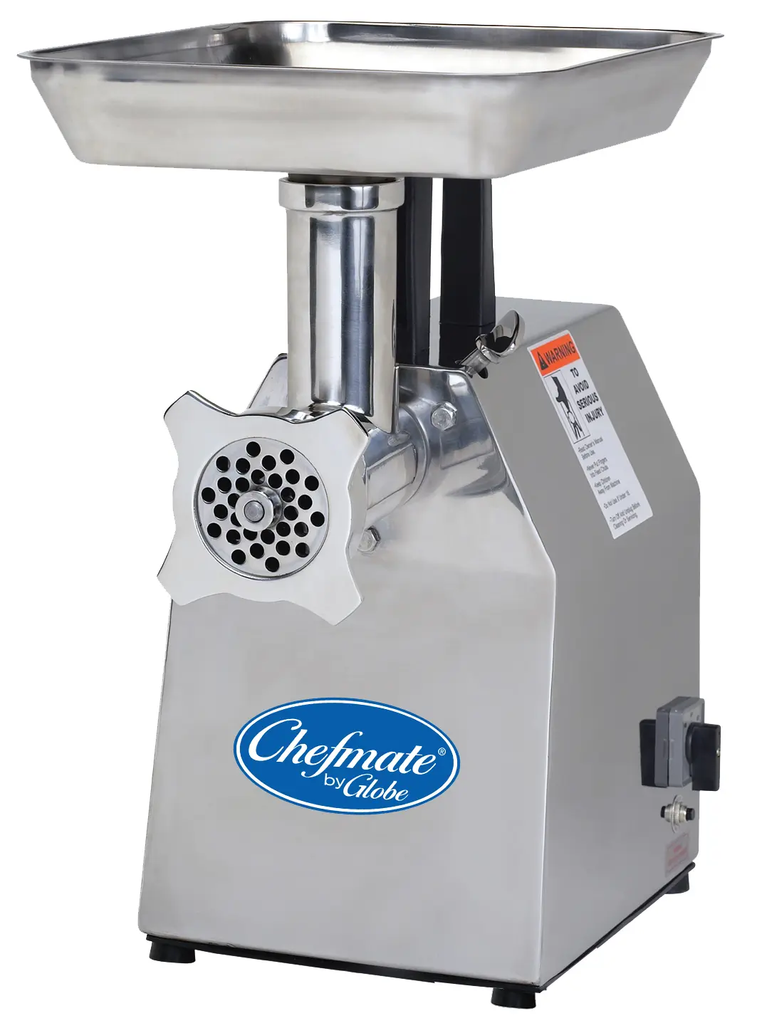 Globe CM22 450lb Chefmate Electric Meat Chopper 1.5HP with #22 Head
