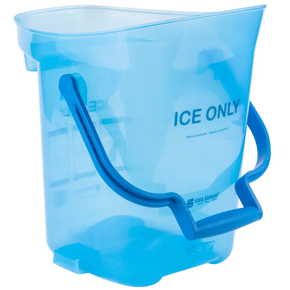 San Jamar SILD6000 6 Gallon Dual-Grip Light Duty Ice Tote