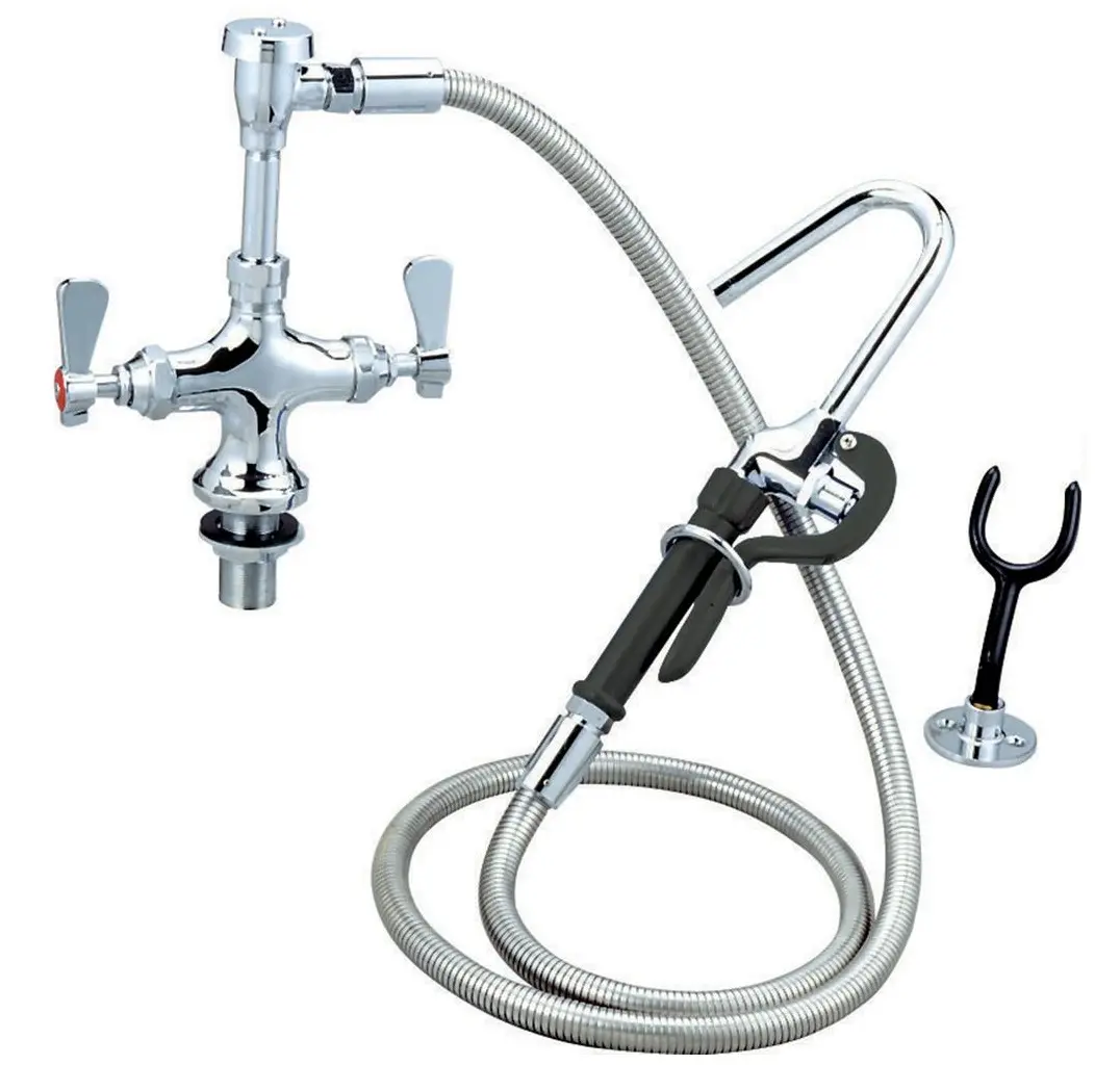 BK Resources BKF-DDMPF-G OptiFlow Pot Filler Assembly w/ 72" Stainless ...